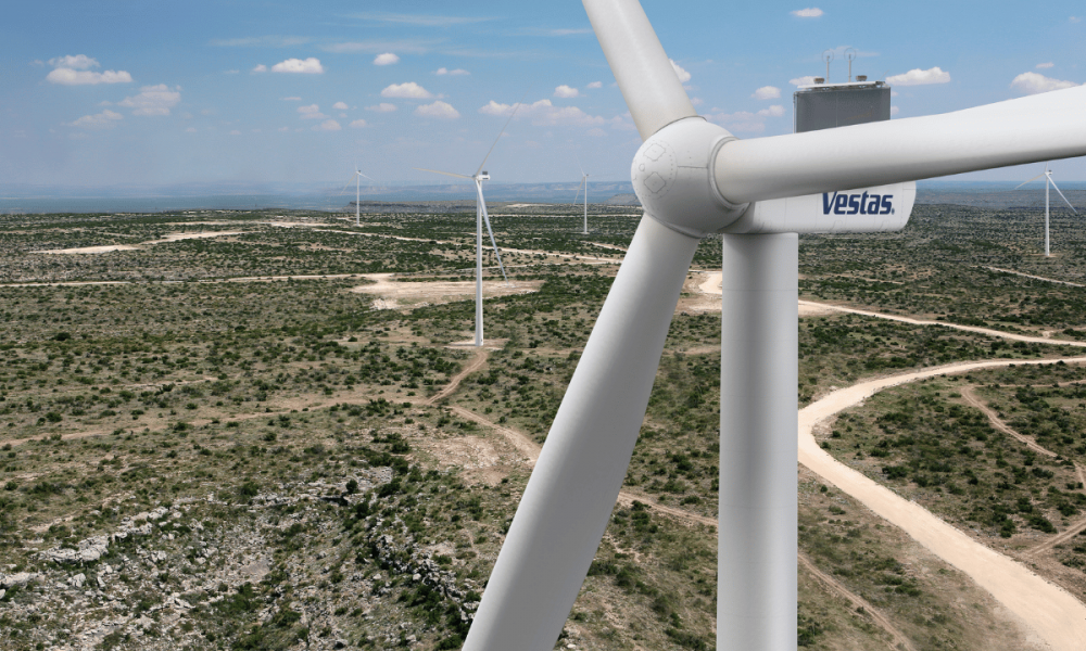 Vestas secures 373 MW wind turbine orders from Red Rocket